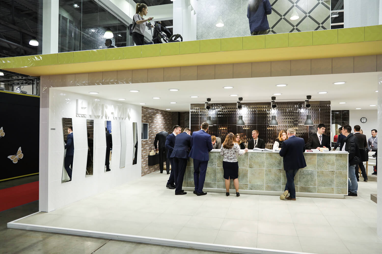 Новые коллекции от фабрики Керамин на Batimat 2017.