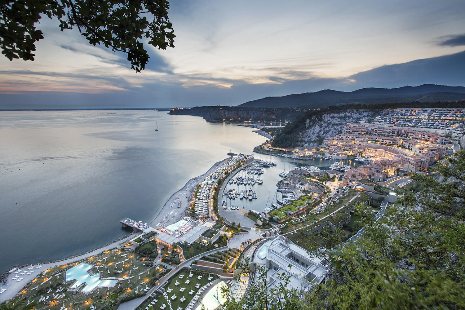 Portopiccolo Spa от Studio Apostoli. Керамогранит Florim